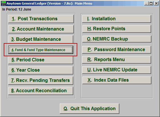 NEMRC | General Ledger - Description Maintenance